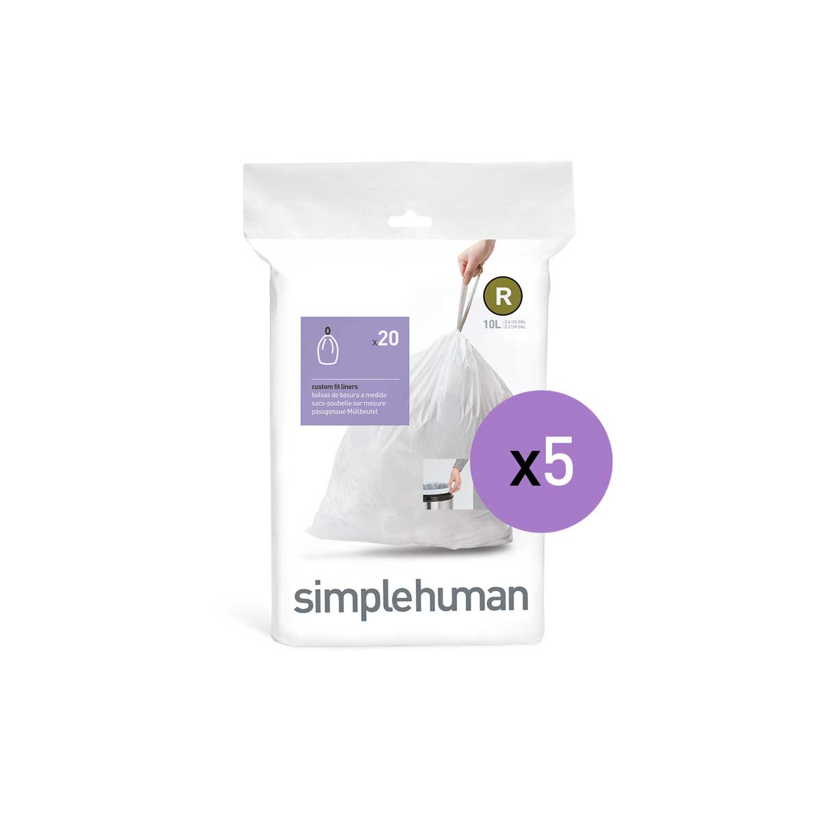 Code R Custom Fit Liners – Simplehuman